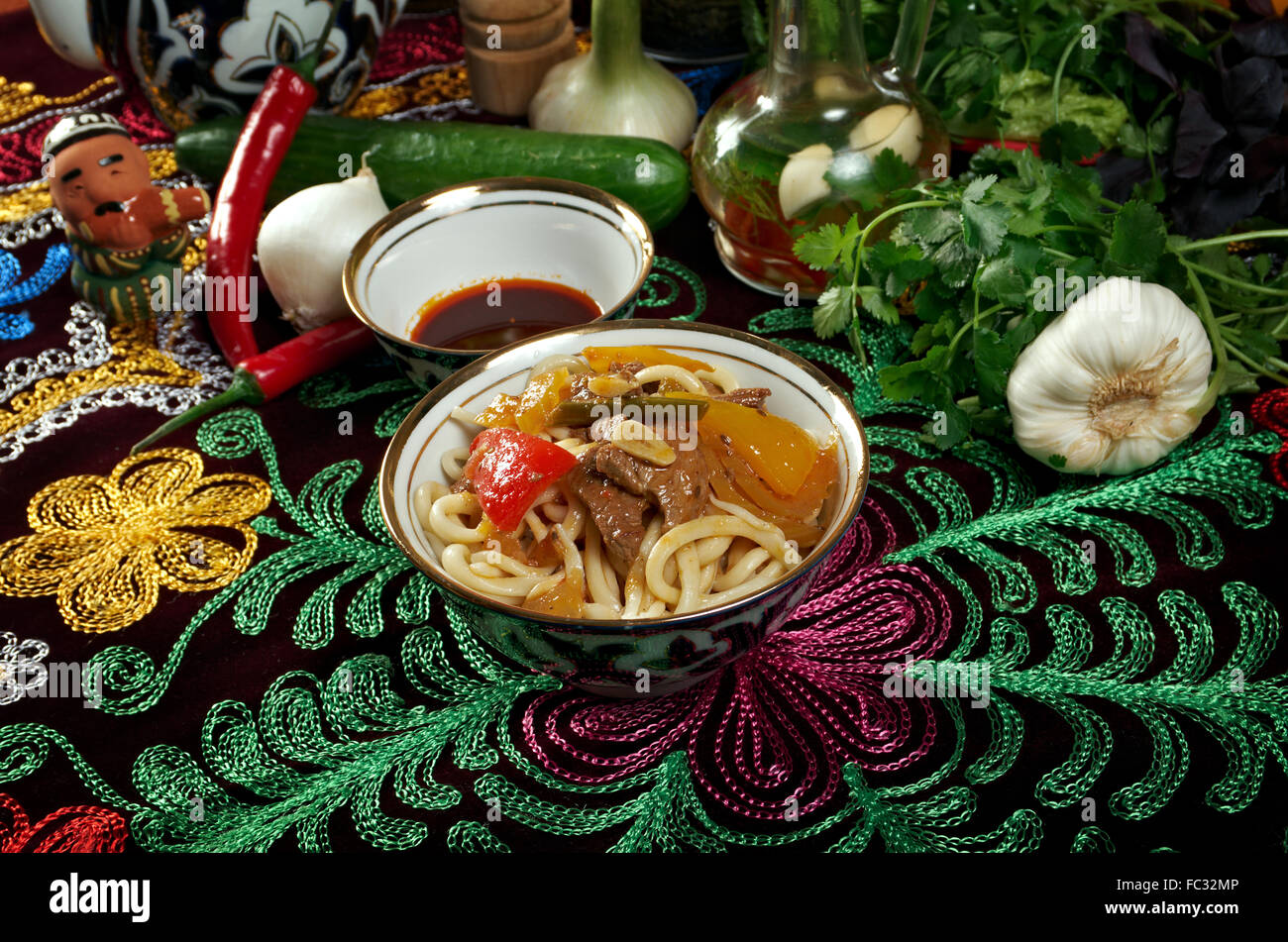 Taste uzbek cuisine hi-res stock photography and images - Alamy