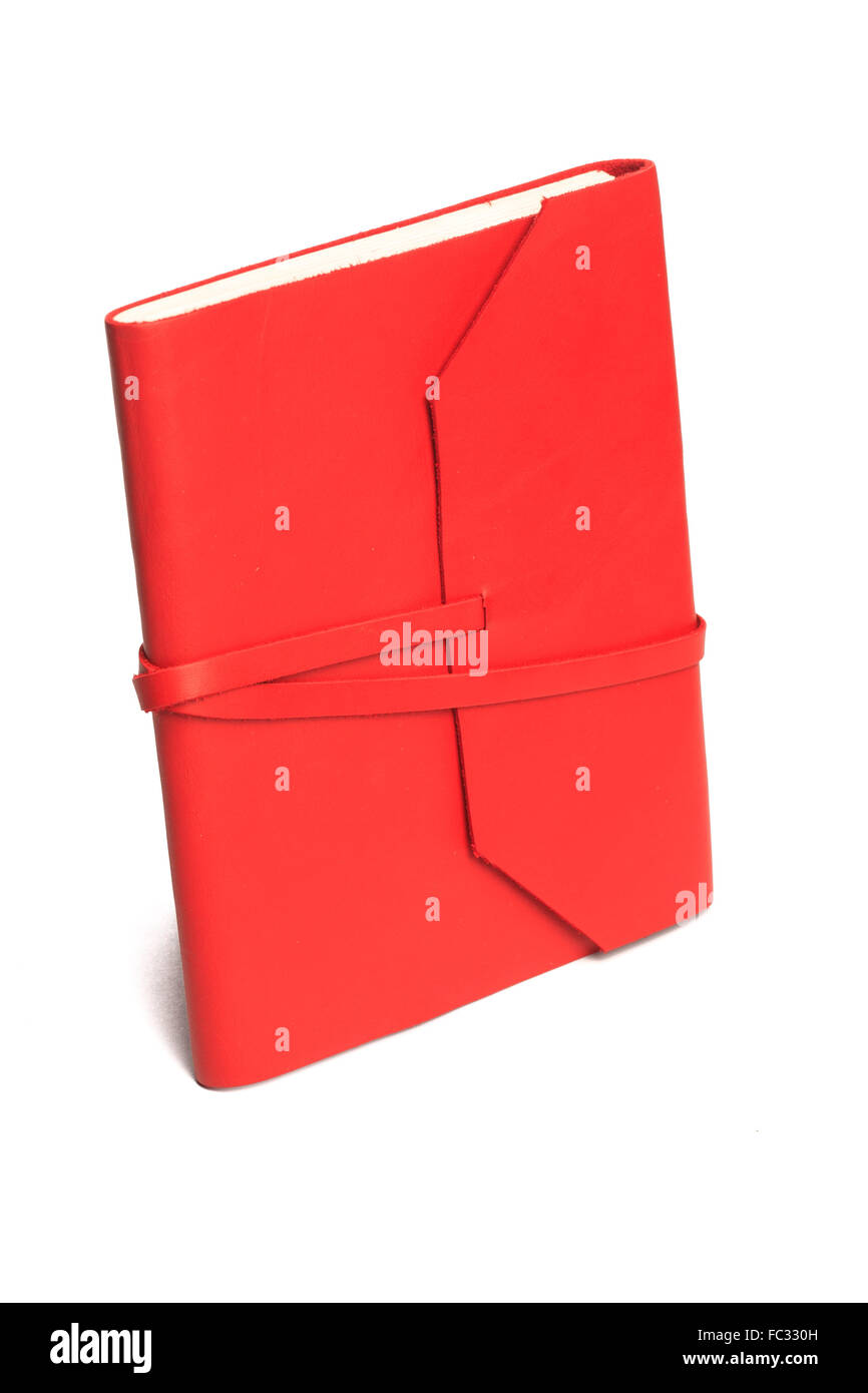 Notebook on the white background Stock Photo - Alamy
