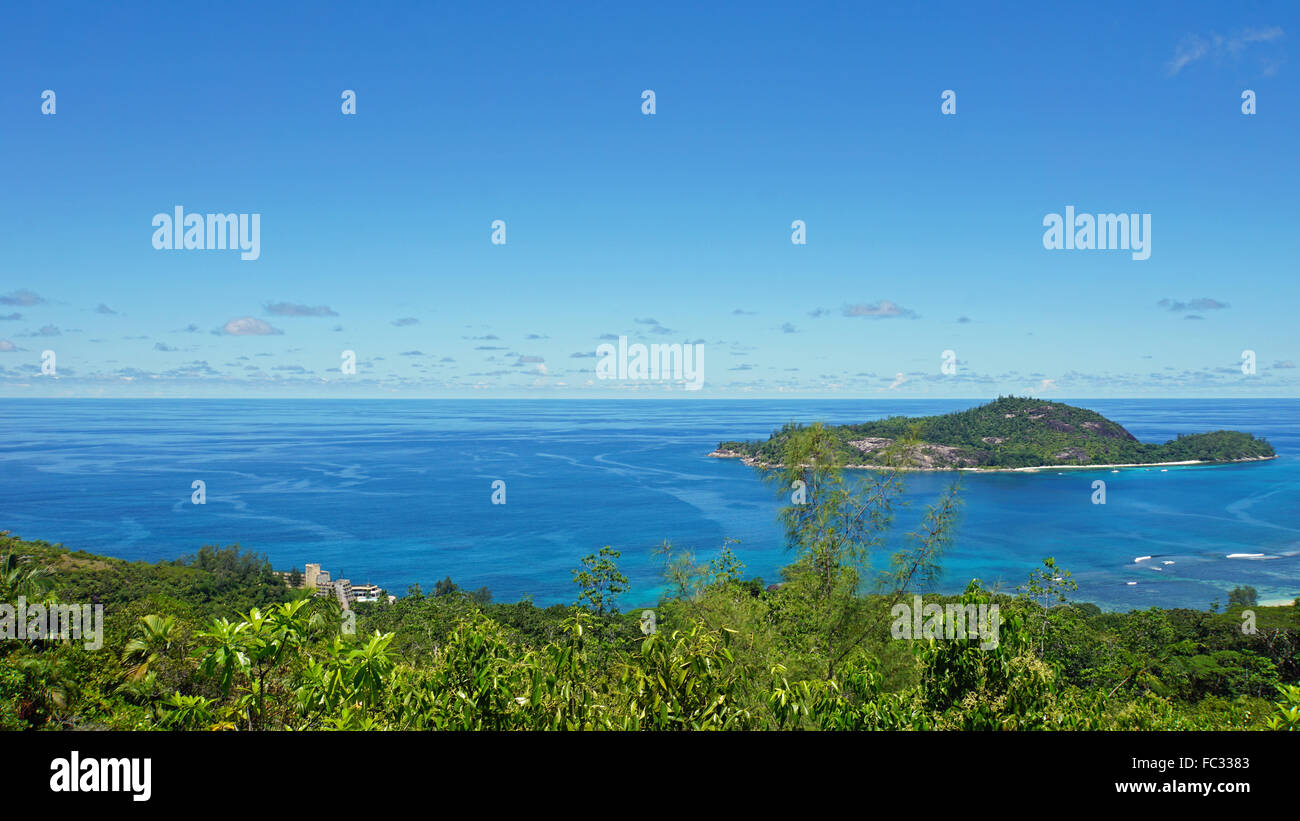 amazing seychelles landscape Stock Photo - Alamy