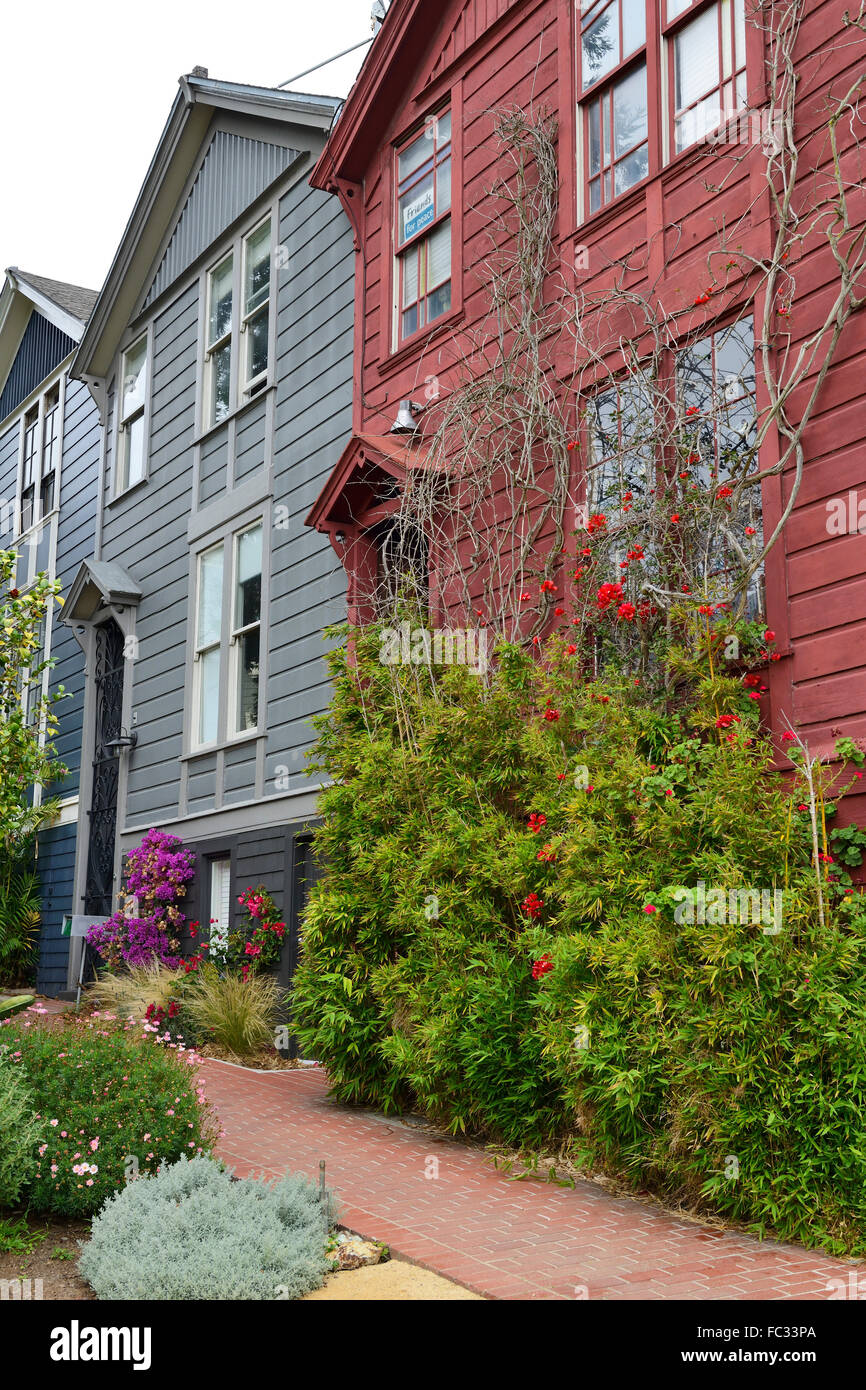 Cottage row san francisco hi-res stock photography and images - Alamy