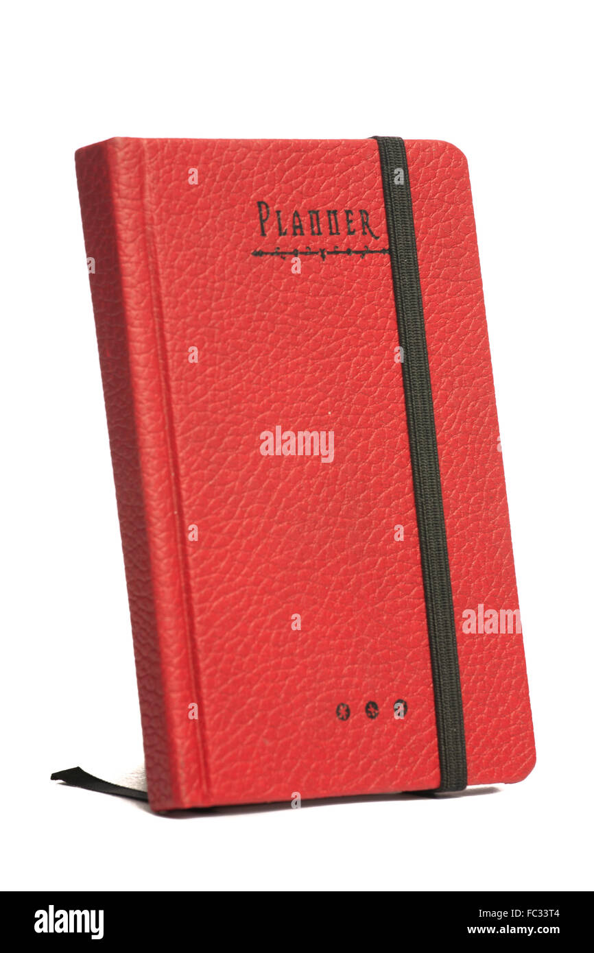 Notebook on the white background Stock Photo - Alamy