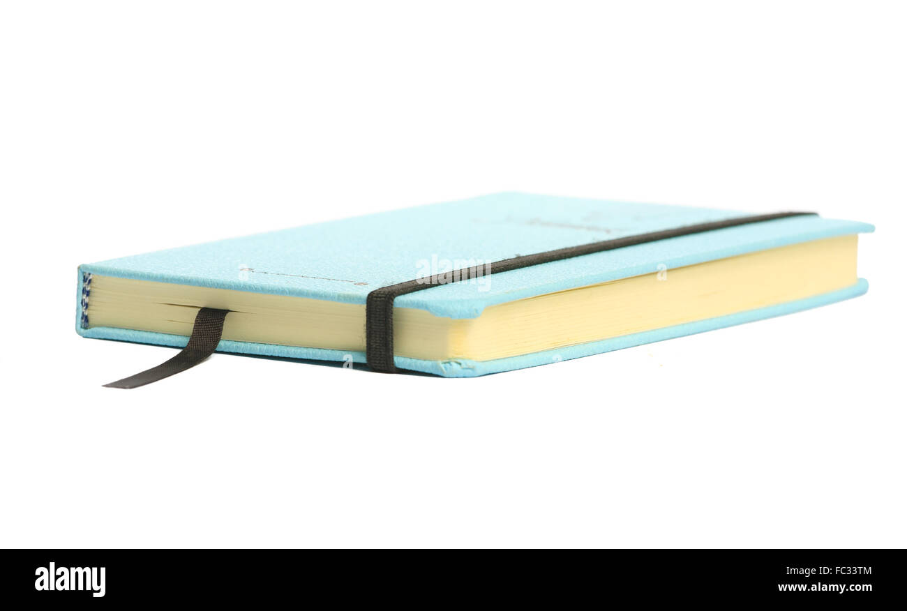 Notebook on the white background Stock Photo - Alamy