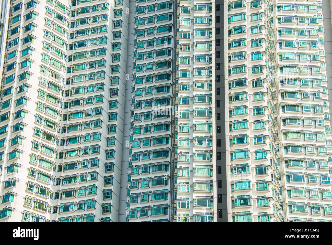 Hign density residential building in Hong Kong Stock Photo - Alamy