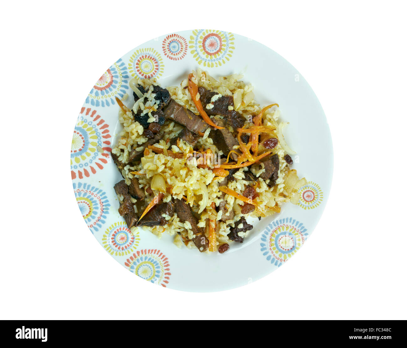 Kabuli palaw Cut Out Stock Images & Pictures - Alamy