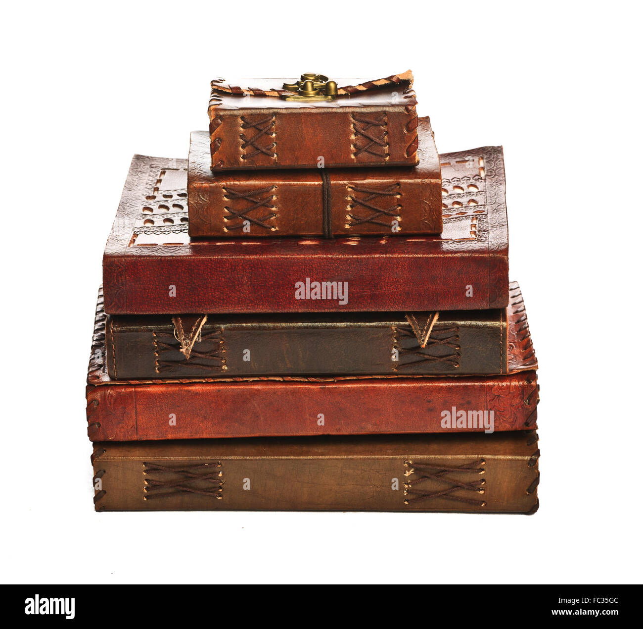 Group of antique books Stock Photo - Alamy