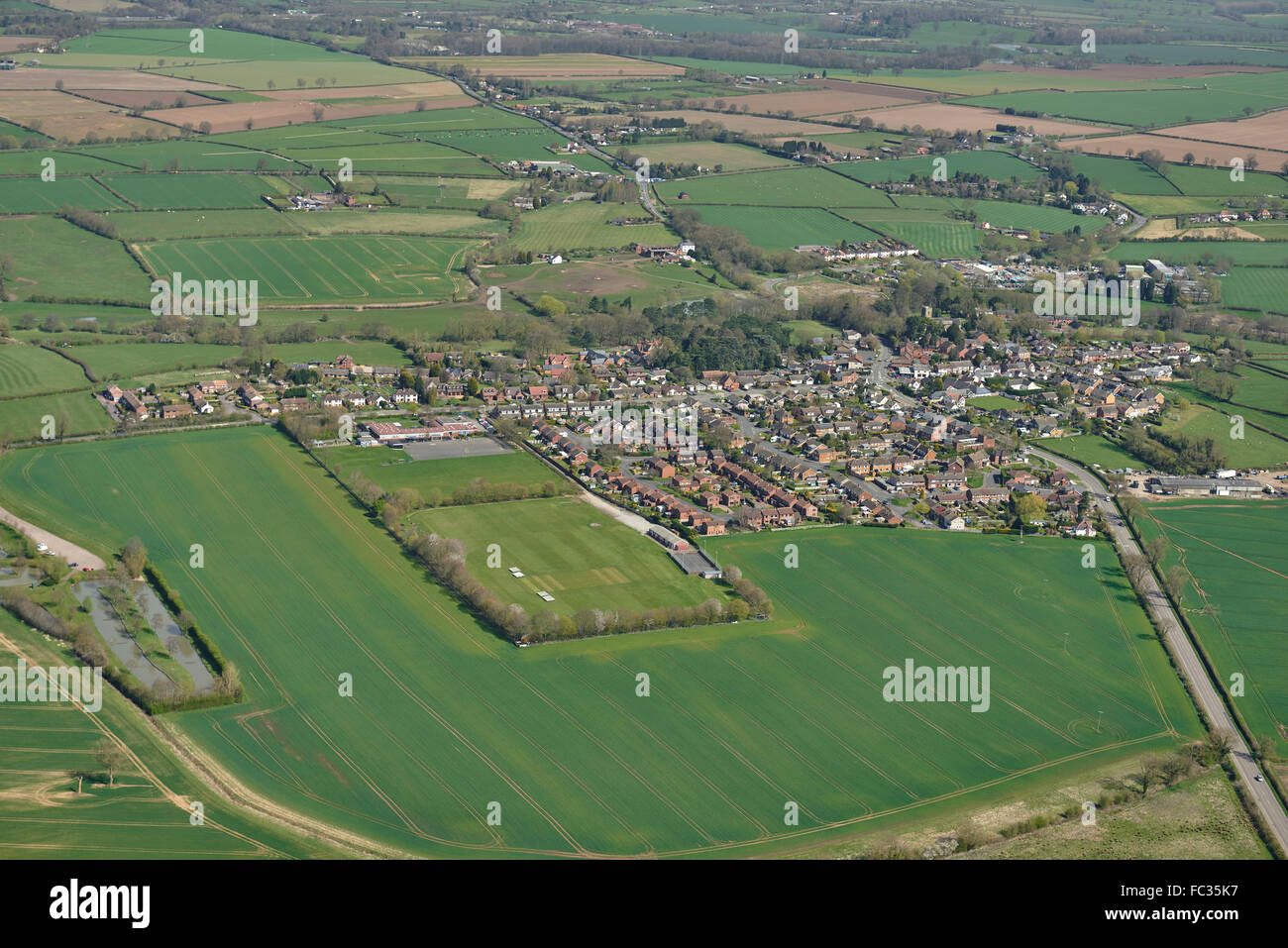 Warwickshire Aerial View High Resolution Stock Photography and Images ...