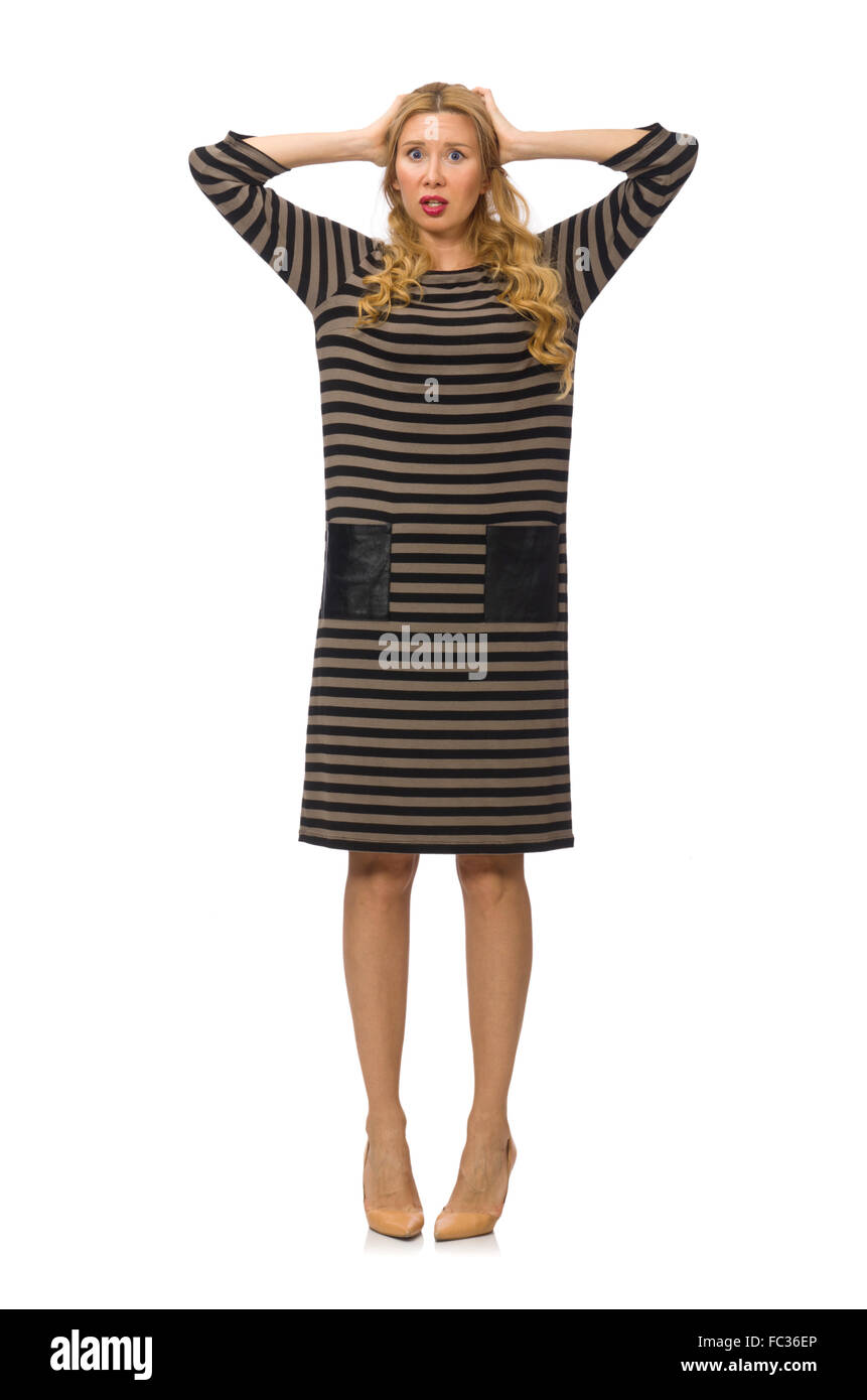 Embarrassed girl dress hi-res stock photography and images - Alamy