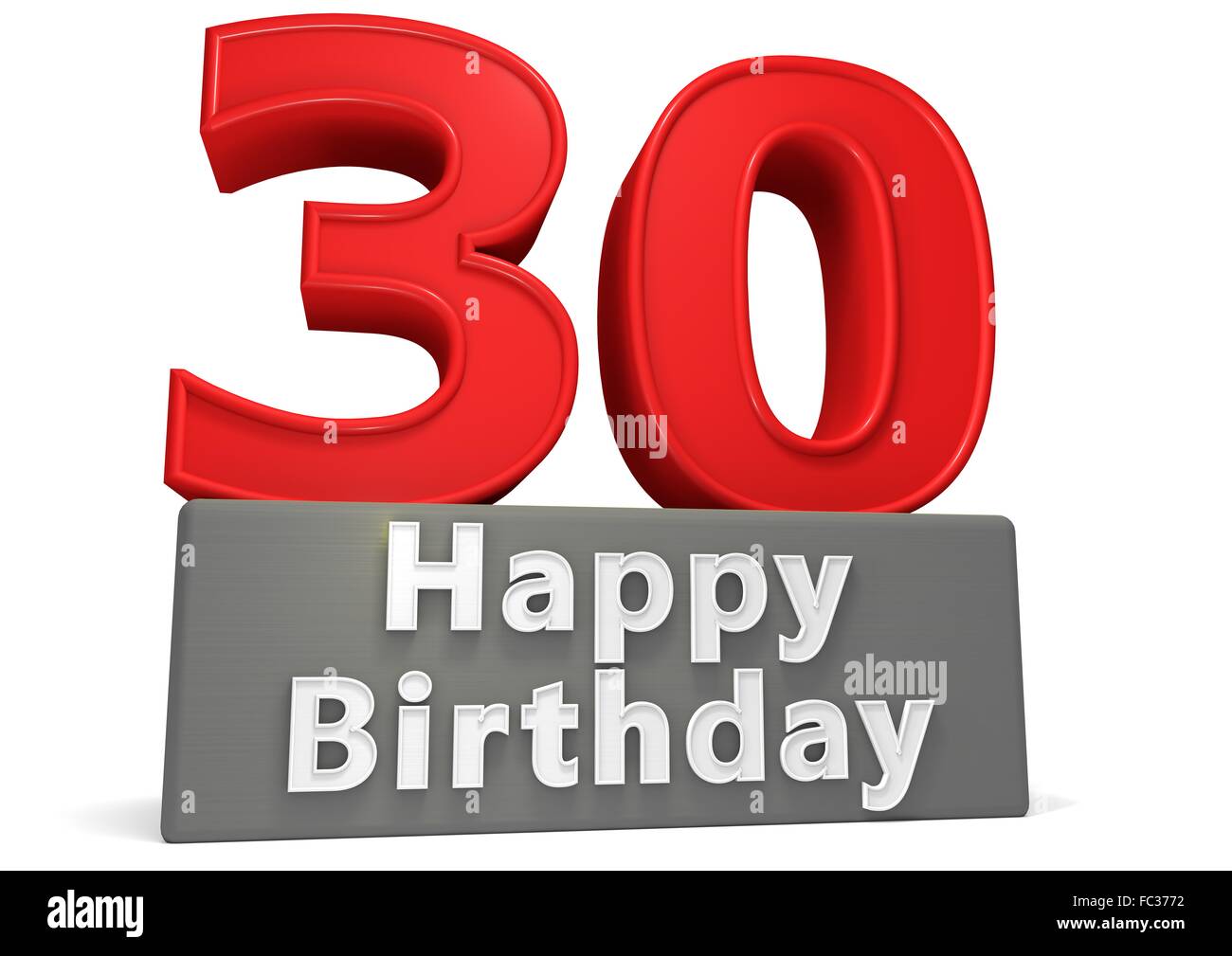 30 geburtstag ballons hi-res stock photography and images - Alamy