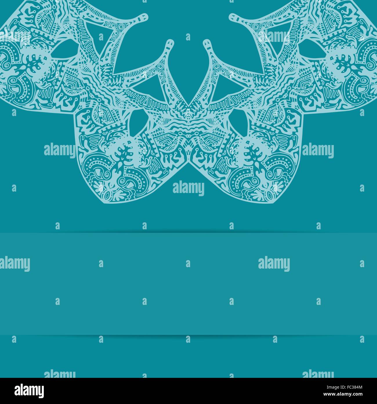 Turquoise card blue cyan copyspace hi-res stock photography and images ...