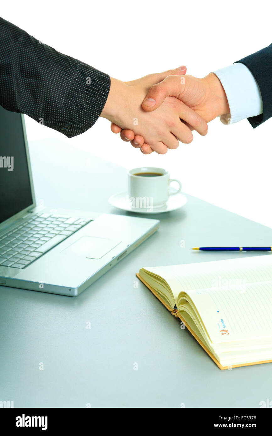 Photo of handshake Stock Photo - Alamy