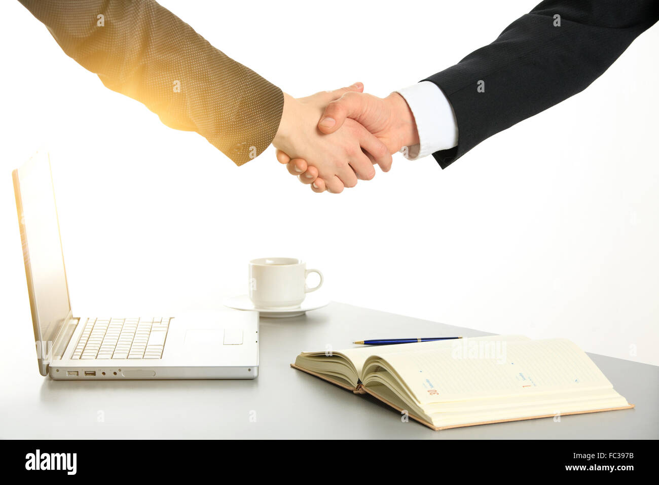 Photo of handshake Stock Photo - Alamy