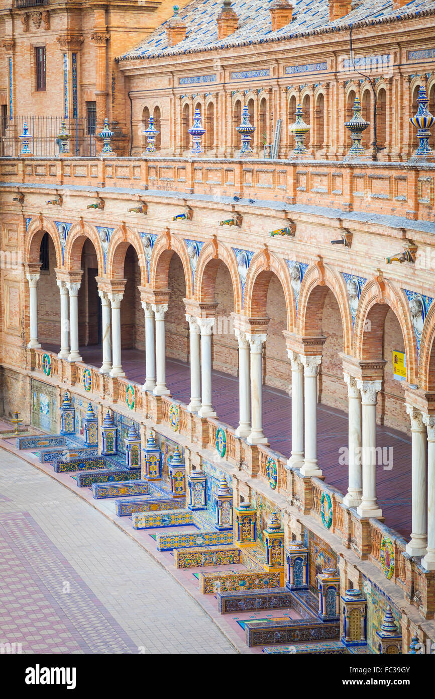 Seville Spain Square Stock Photo - Alamy
