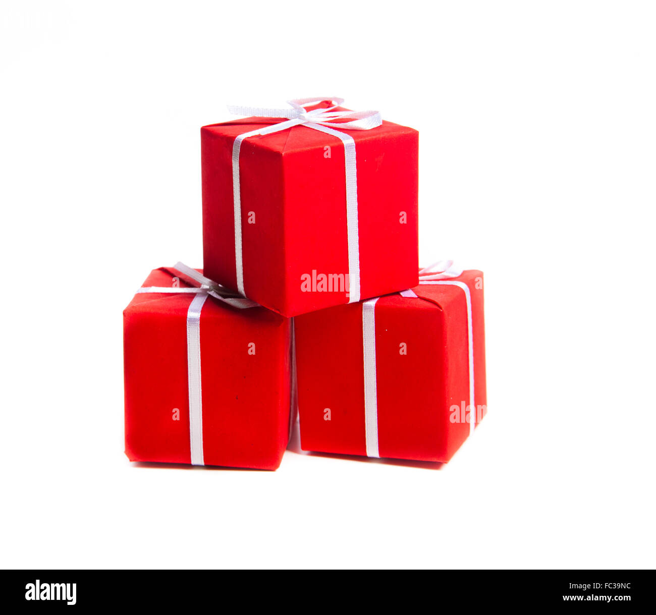 Set gifts christmas decor Cut Out Stock Images & Pictures - Alamy