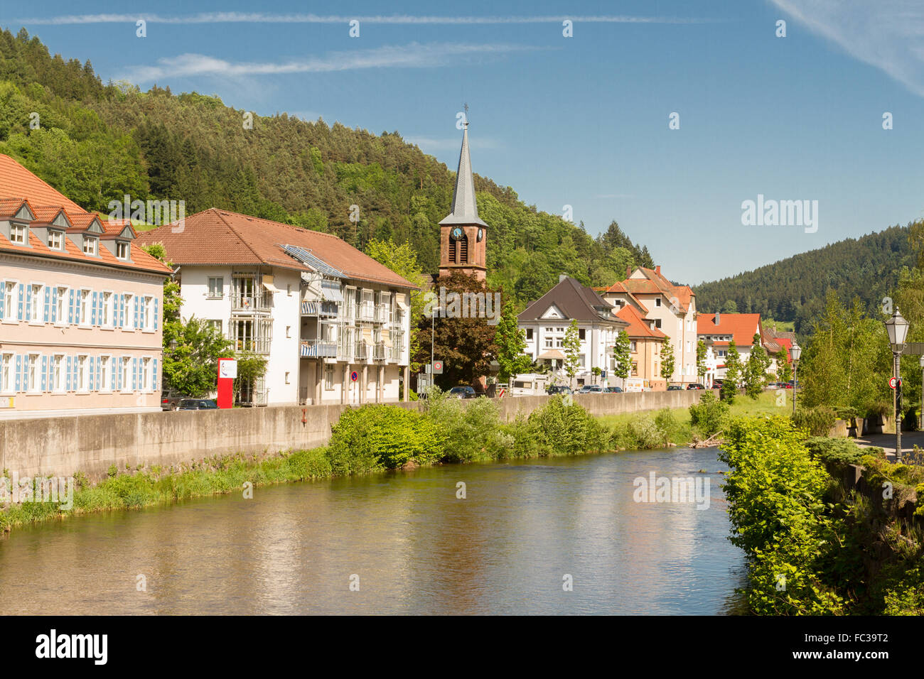 Wolfach in the Black Forest Stock Photo - Alamy