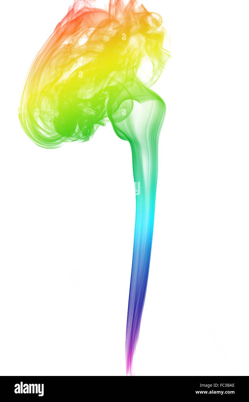 Rainbow smoke hi-res stock photography and images - Alamy