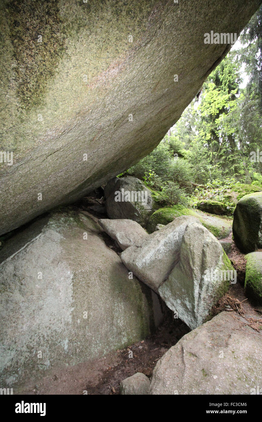 Luisenburg Rock Labyrinth Stock Photo - Alamy