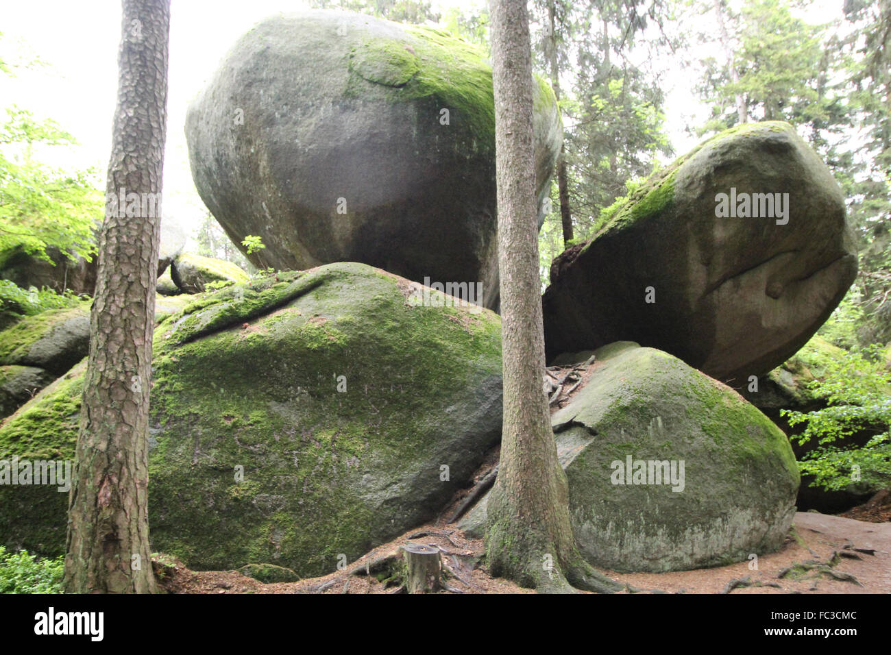 Luisenburg Rock Labyrinth Stock Photo - Alamy