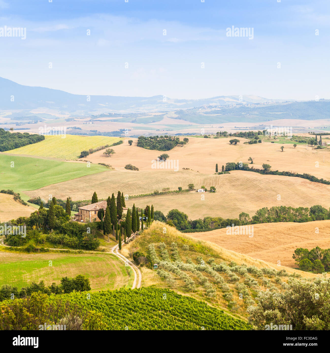 Countryside in Tuscany Stock Photo - Alamy