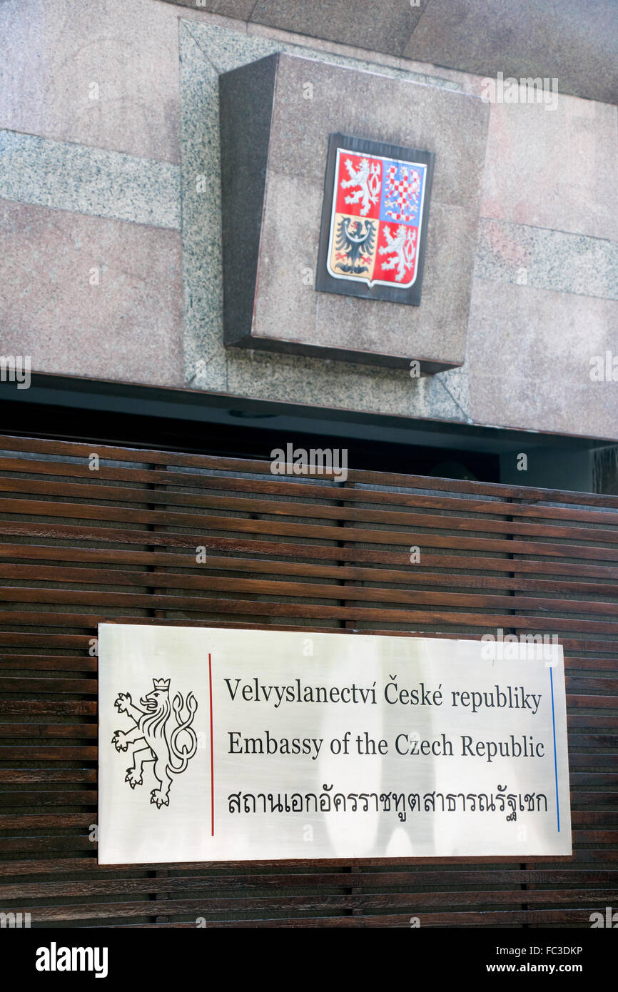 Czech embassy hi-res stock photography and images - Alamy