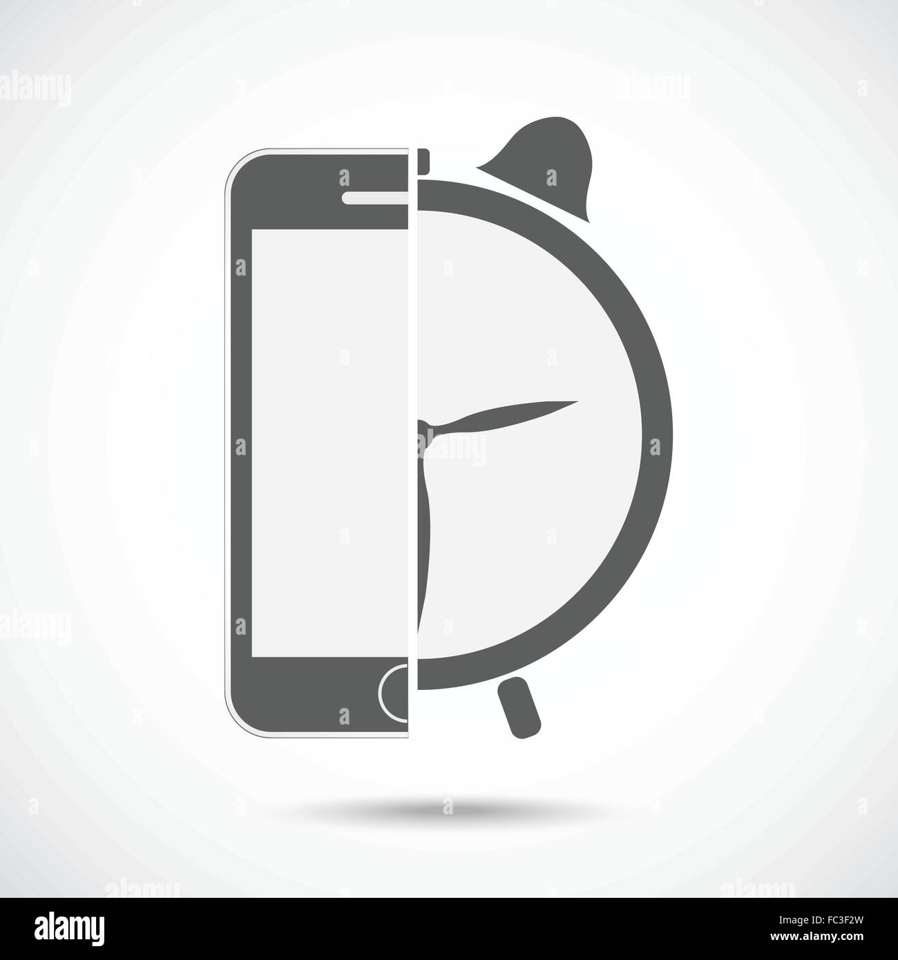 Time concept tomorrow clock Stock Vector Images - Alamy