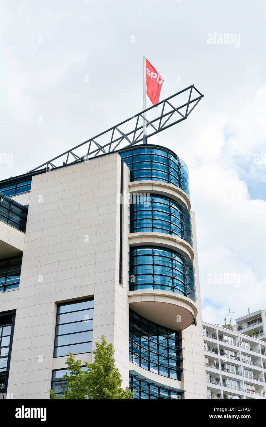 The party headquarters of the SPD in Berlin Stock Photo - Alamy