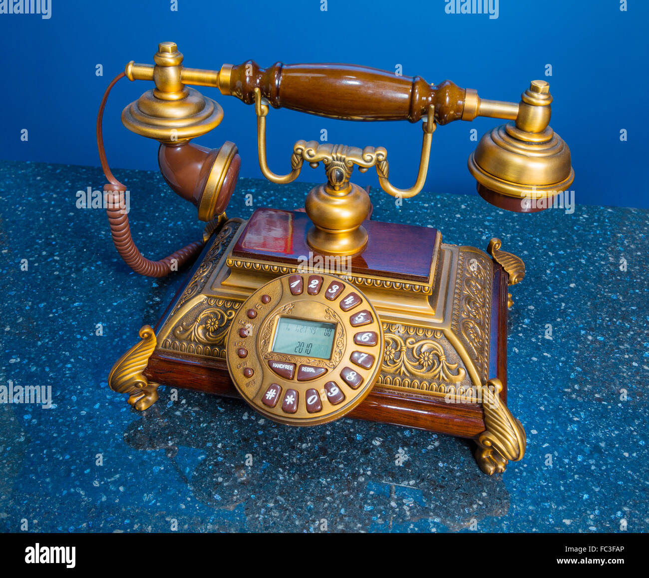 phone, retro, top view Stock Photo - Alamy
