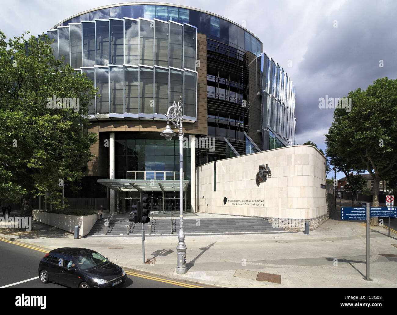 Criminal Court House on Parkgate Street Stock Photo - Alamy