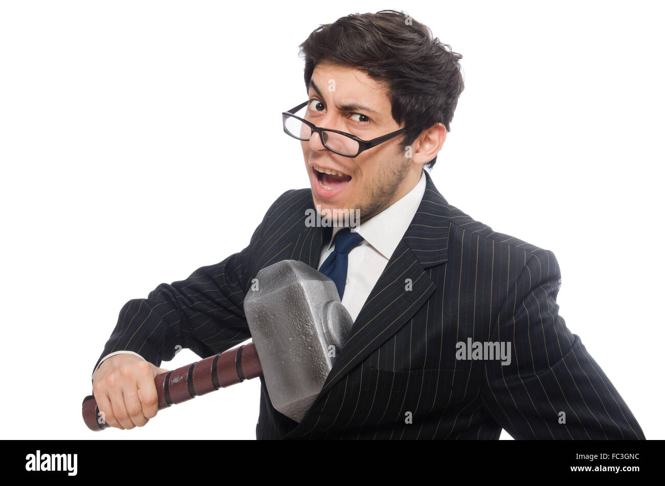 Hammer on whit hi-res stock photography and images - Alamy