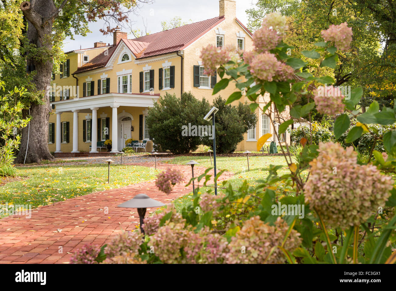 The Marshall House, home for former WW2 General George C. Marshall, in ...