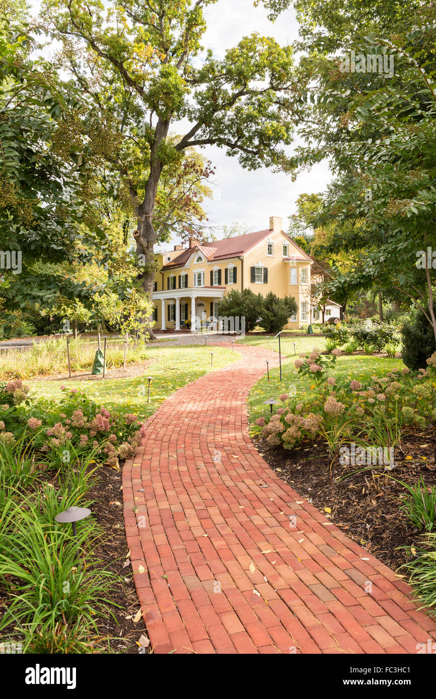 The Marshall House, home for former WW2 General George C. Marshall, in ...