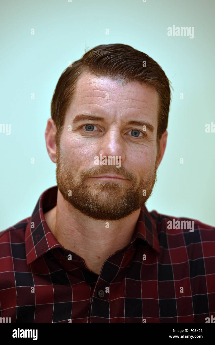 Kassel, Germany. 20th Jan, 2016. German-born actor Damien Puckler, of ...