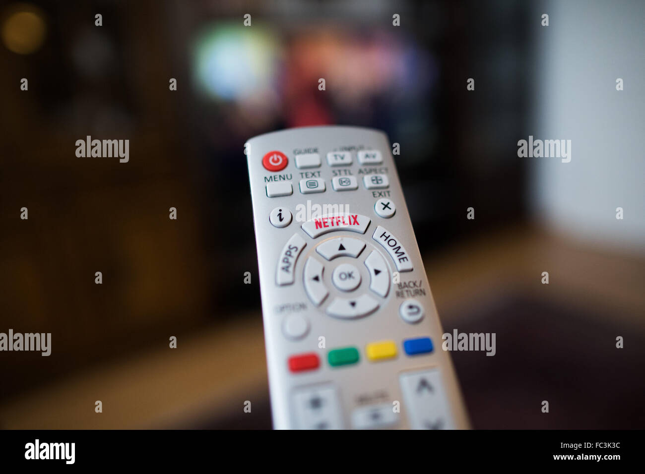 Cologne, Germany. 20th Jan, 2016. ILLUSTRATION - The logo of Netflix is ...