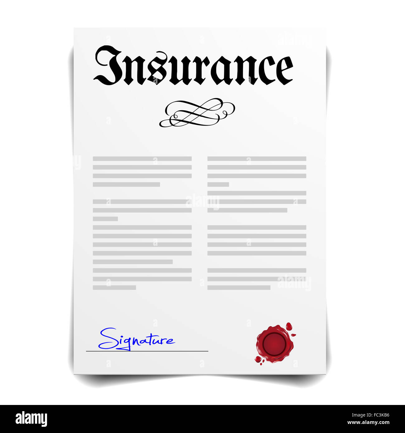 Letter of guarantee hi-res stock photography and images - Alamy