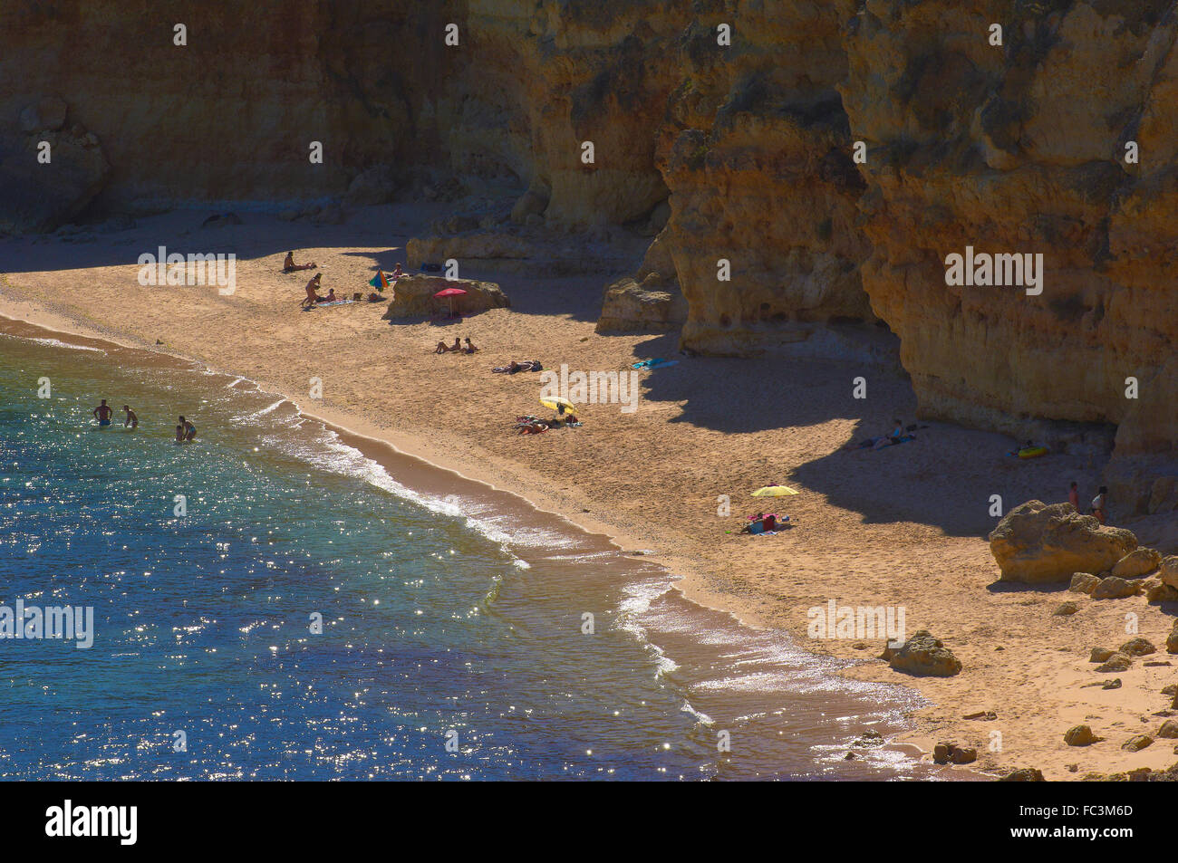 Praia da Senhora da Rocha, Nossa Senhora da Rocha Beach, Armaçao de ...