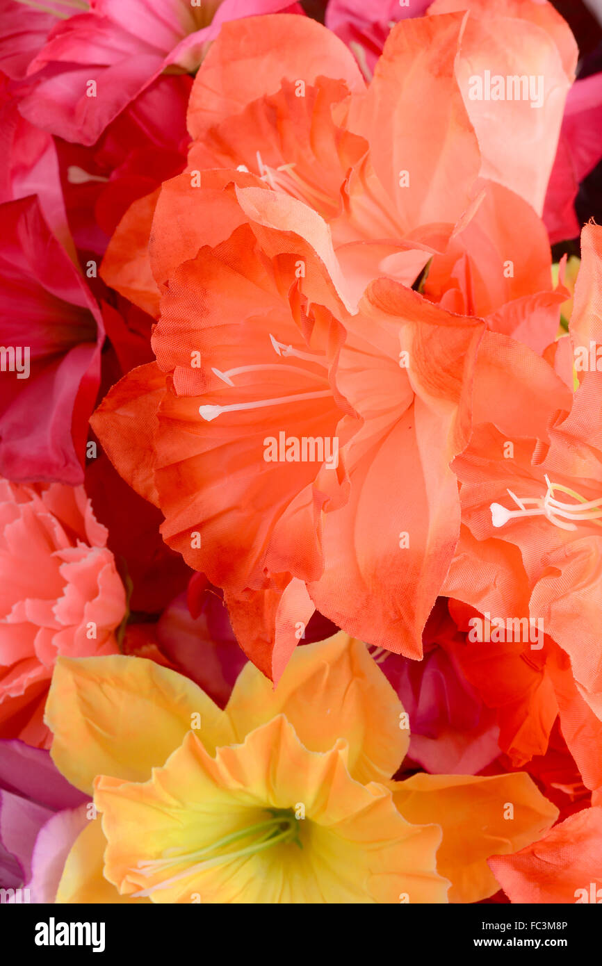 Flower pot beautiful fake flowers hi-res stock photography and images ...