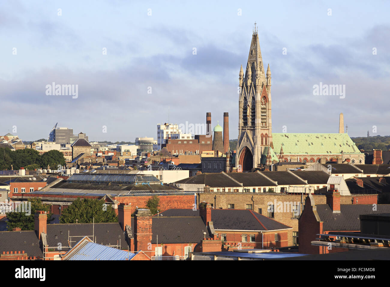 Morning view of downtown Dublin Stock Photo - Alamy