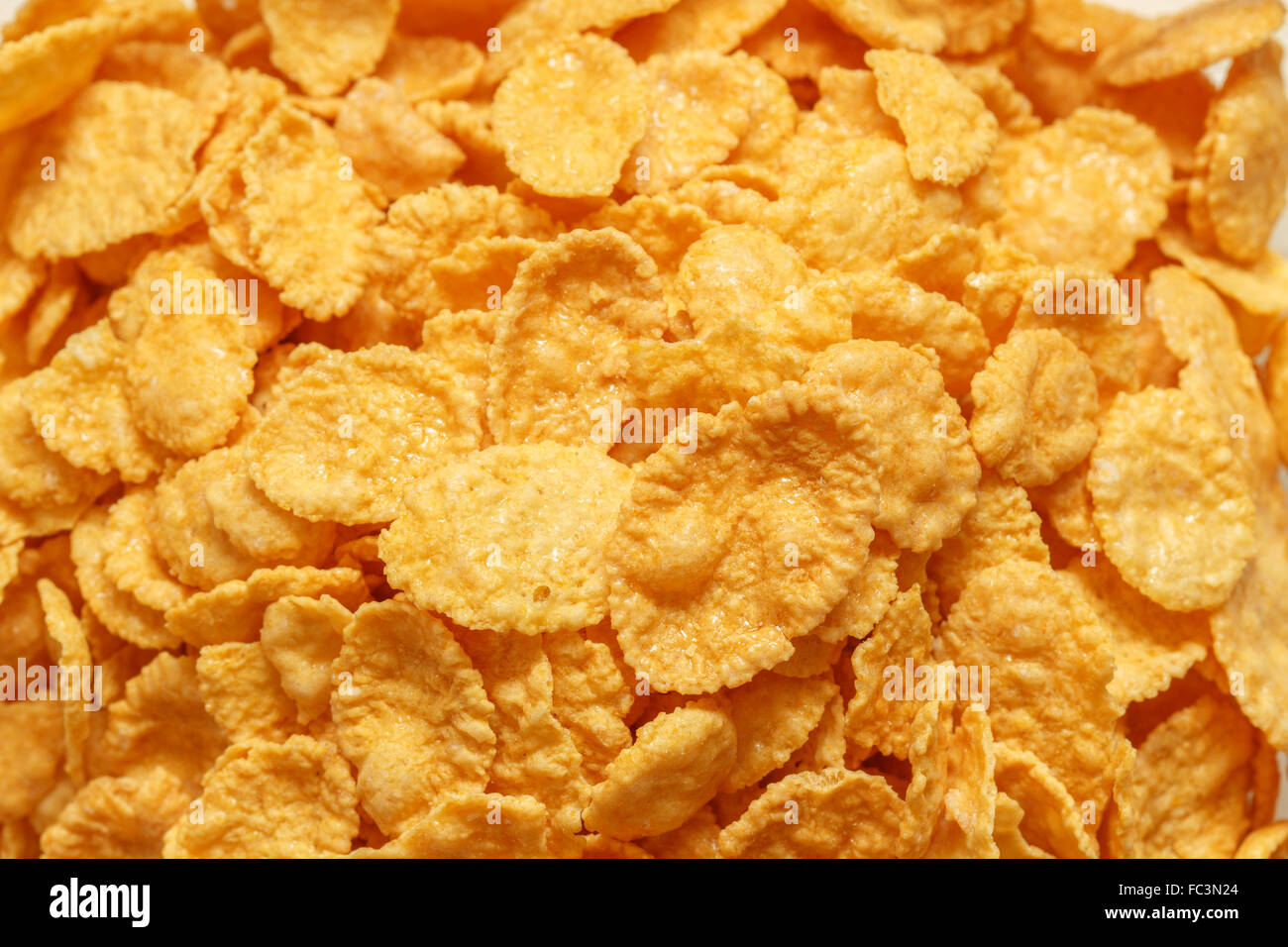 Close up of cornflakes Stock Photo - Alamy