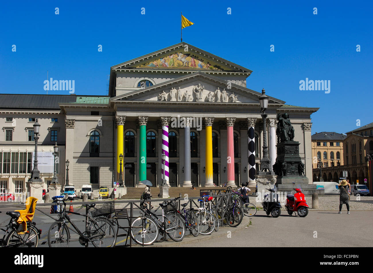 Munich, National Theater Opera House, Max-Joseph-platz, National ...