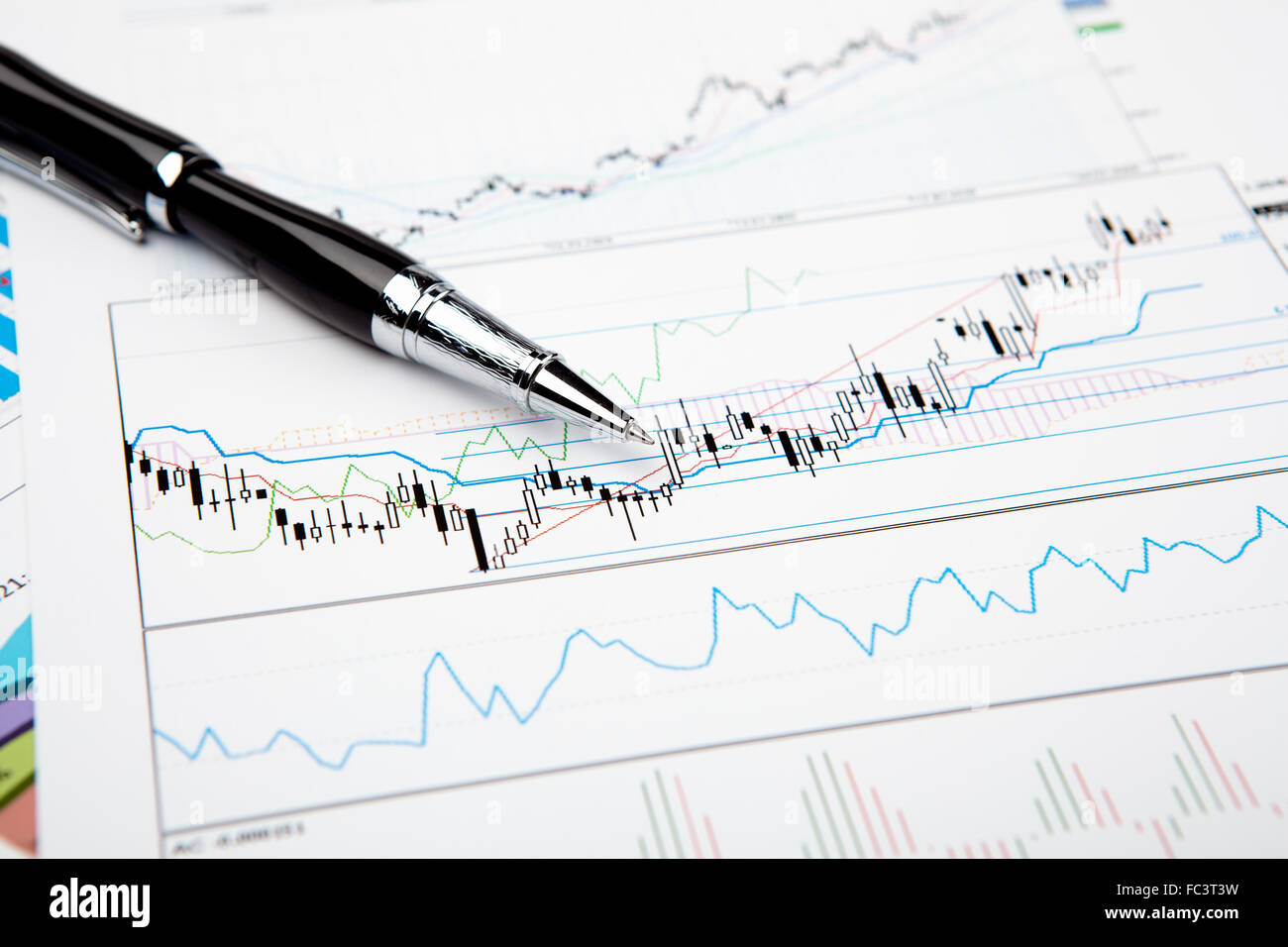 financial charts and graphs Stock Photo - Alamy