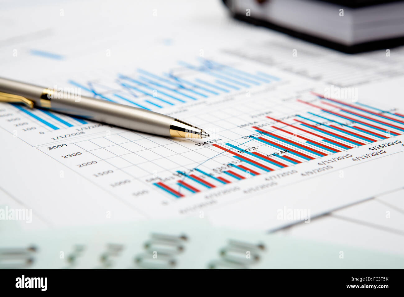 financial charts and graphs Stock Photo - Alamy