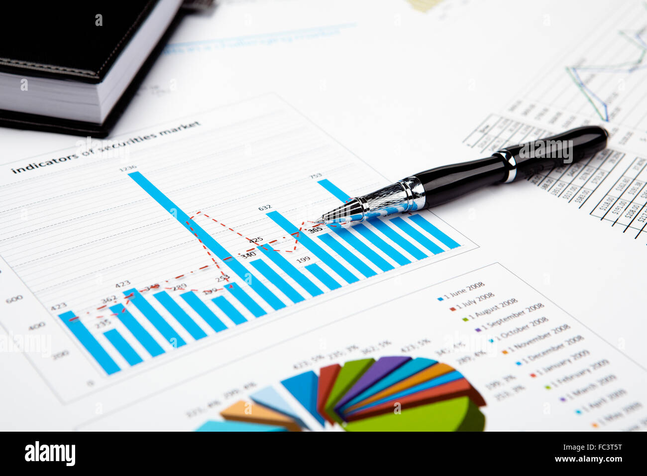 financial charts and graphs Stock Photo - Alamy