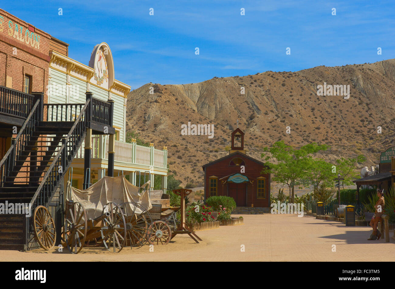 Tabernas, Mini Hollywood Film set , Desert of Tabernas, Almeria ...
