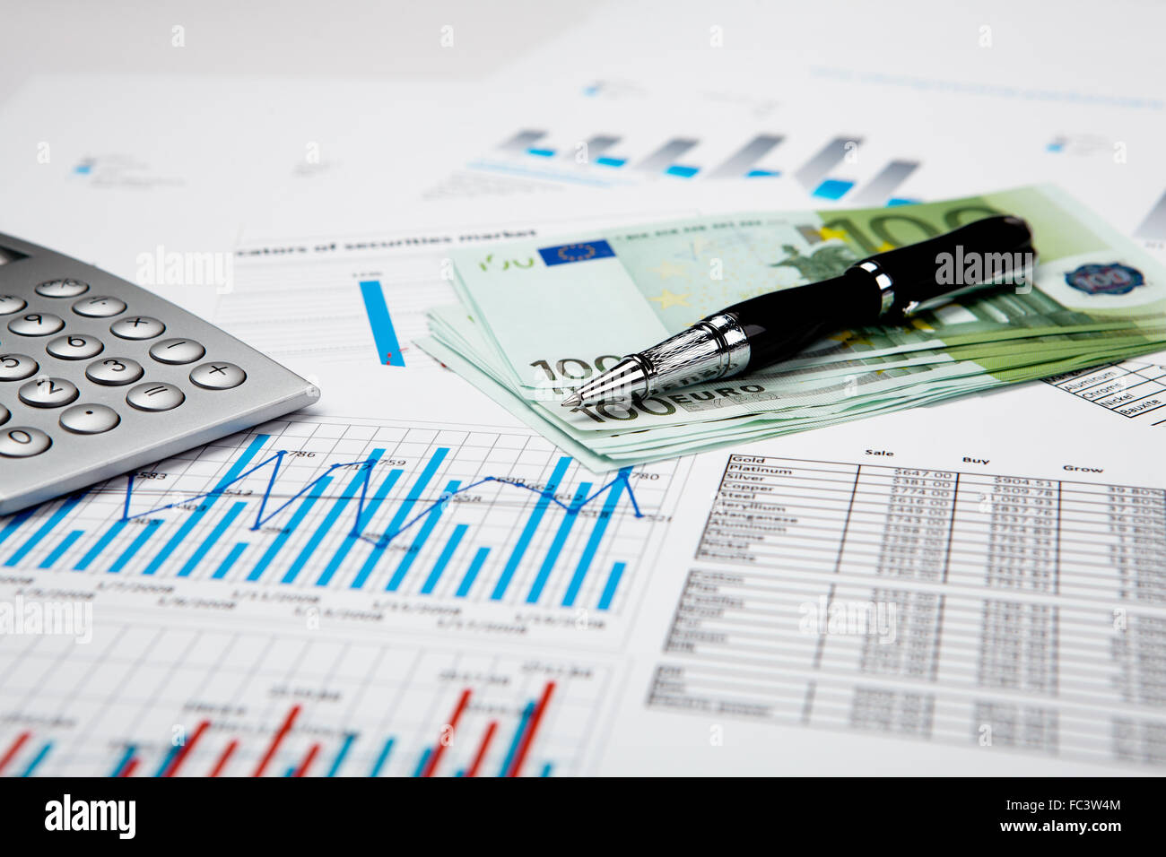 financial charts and graphs Stock Photo - Alamy