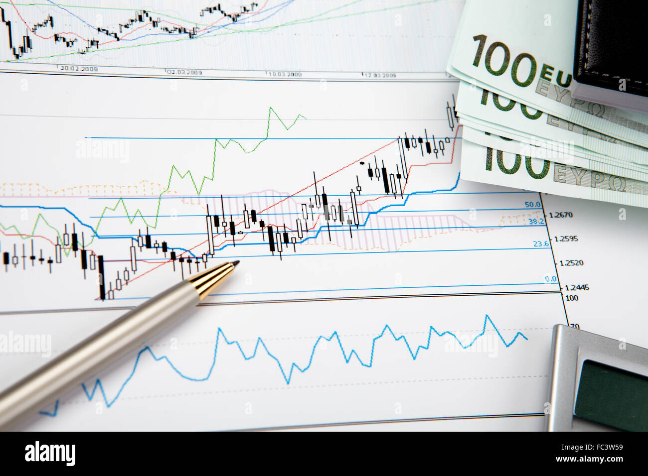 financial charts and graphs Stock Photo - Alamy