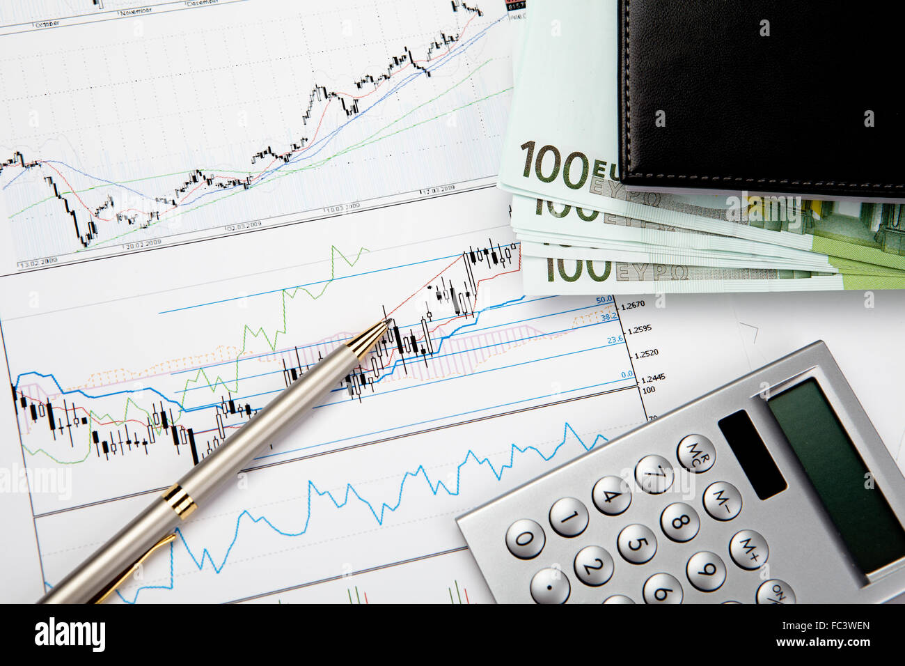 financial charts and graphs Stock Photo - Alamy