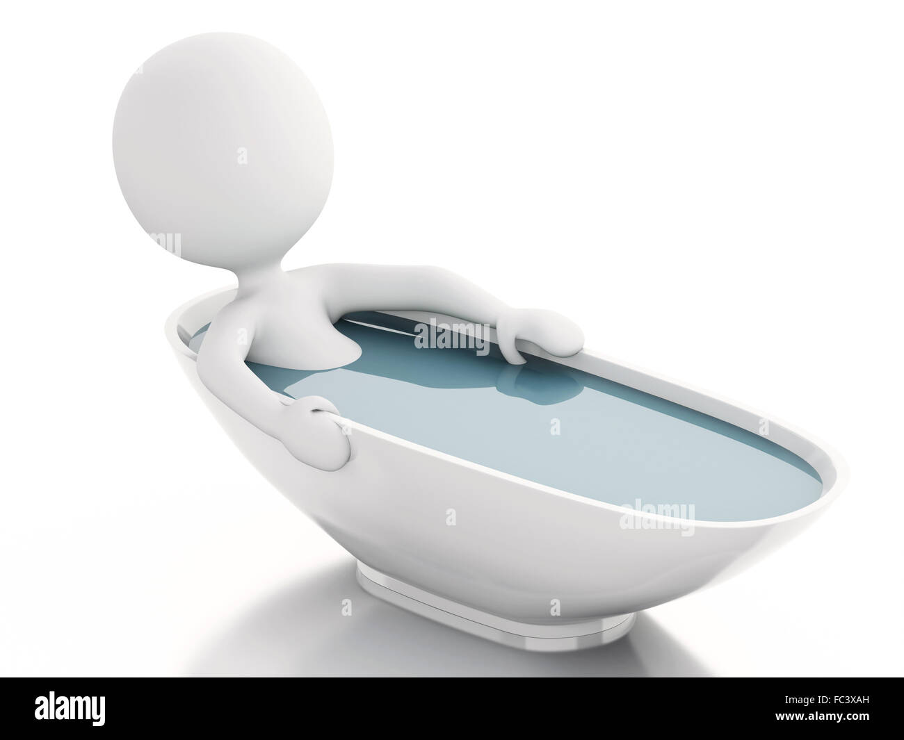 3d man relaxing in pool hi-res stock photography and images - Alamy