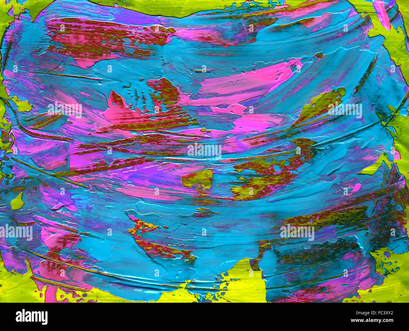 Art abstract paint with acrylic colors Stock Photo - Alamy