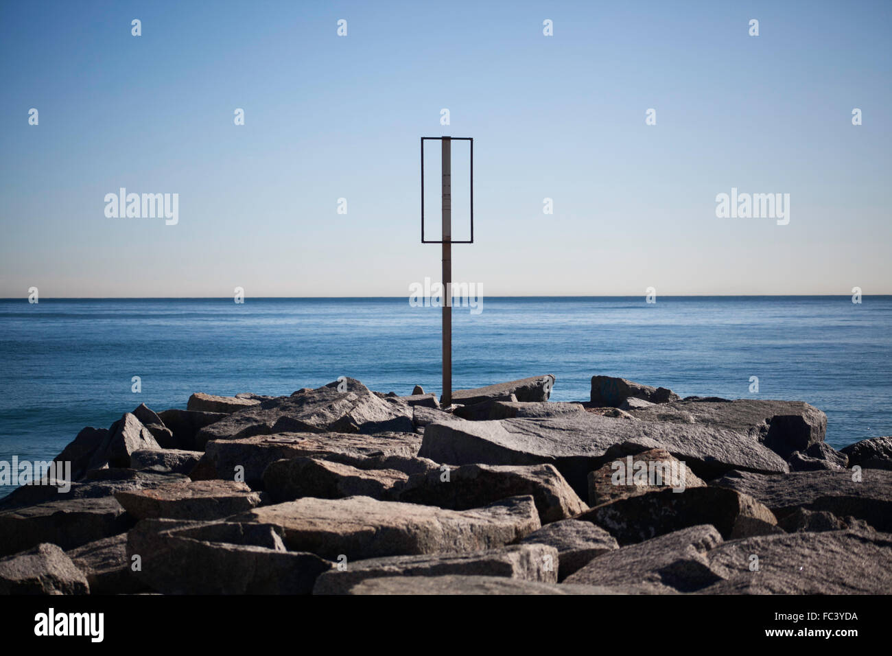 Montgat' s Beach, near Barcelona, Spain Stock Photo - Alamy