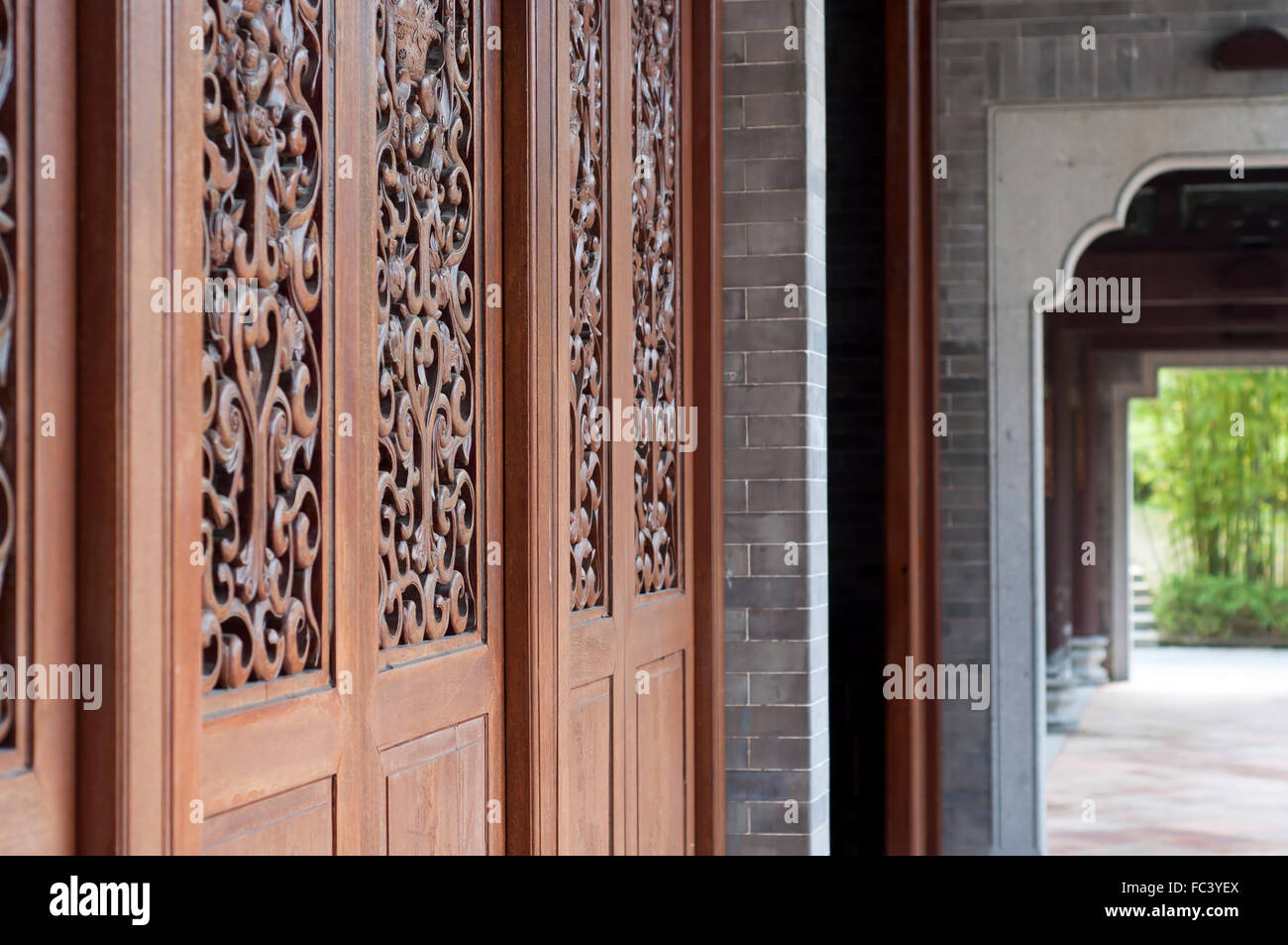 Chinese Style Window Frame High Resolution Stock Photography and Images ...