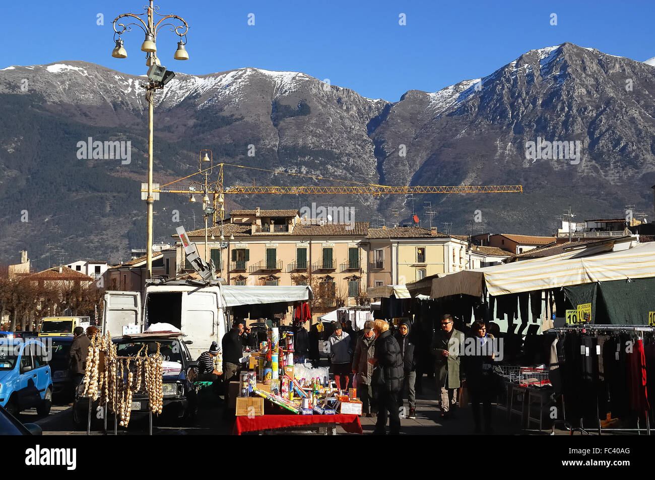 Piazza Garibaldi Sulmona Stock Photos & Piazza Garibaldi Sulmona Stock ...